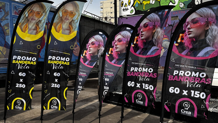 Banderas Publicitarias Personalizadas | Banderas Express