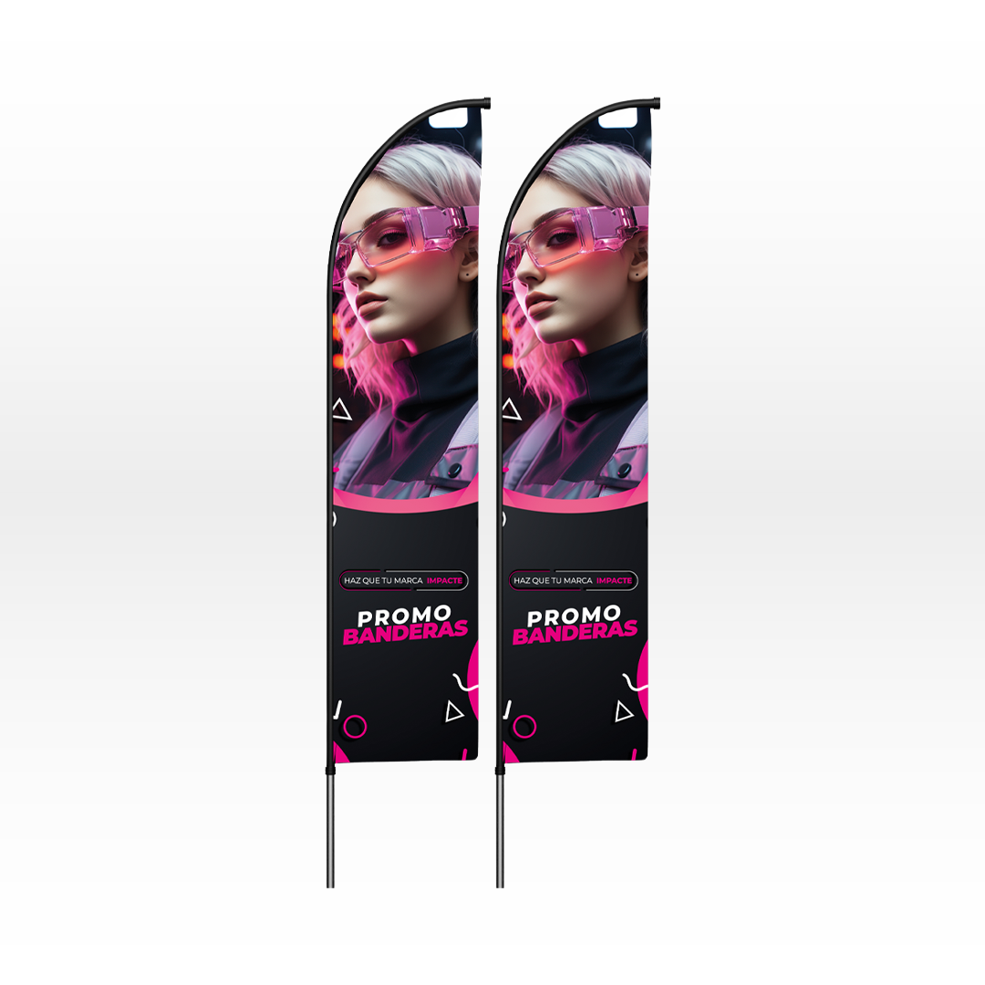 Banderas Publicitarias Personalizadas | Banderas Express